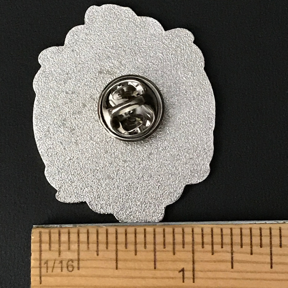 Jewelry | Skeletal Hands Crystal Ball Enamel Pin Silver | Poshmark